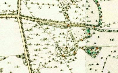 Farmleigh in First Edition 6 Inch OSI Map of 1837 | Farmleigh House and ...